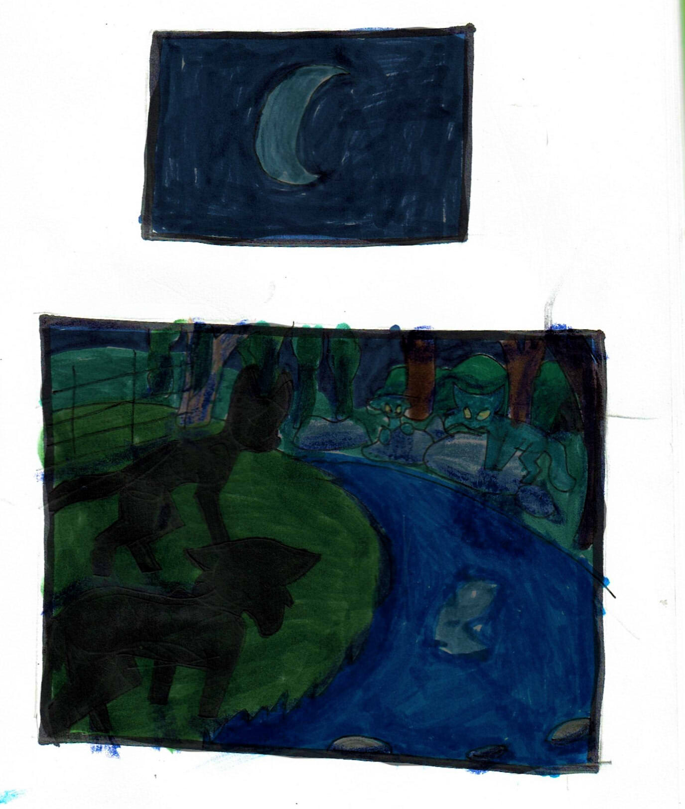 ArtStation - Into the Wild: A Comic Adaptation Pages 1-4