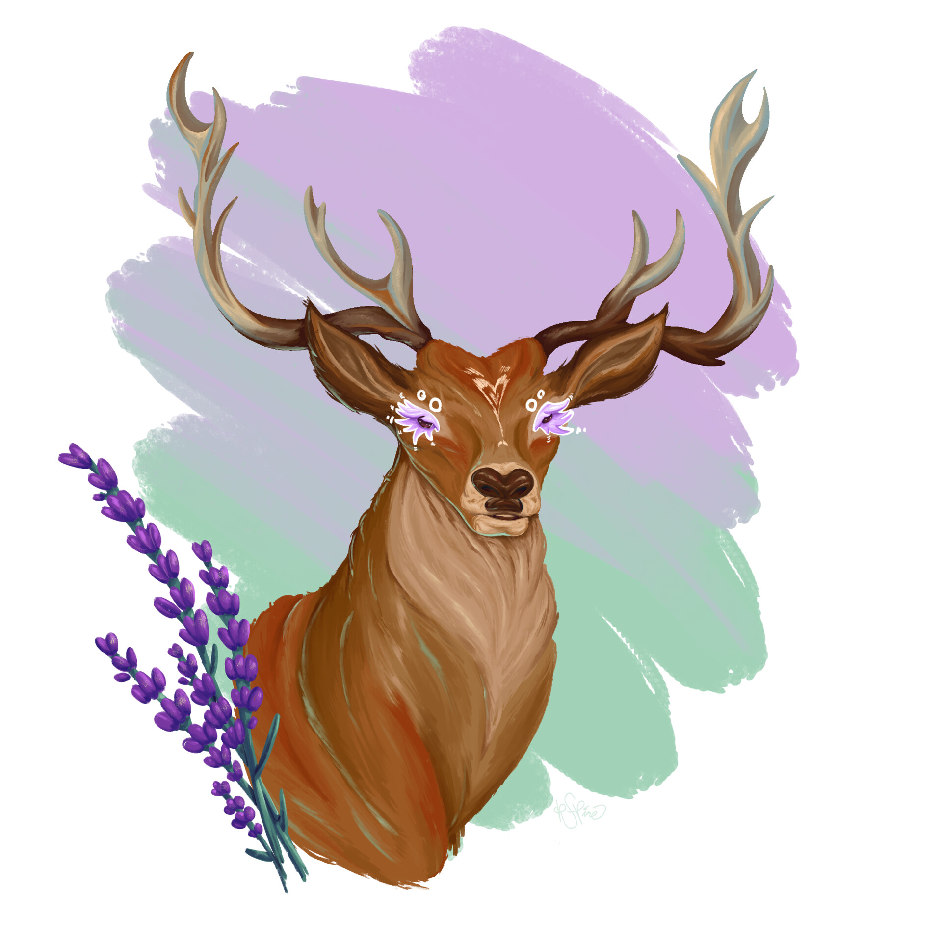 ArtStation - You are deer to me