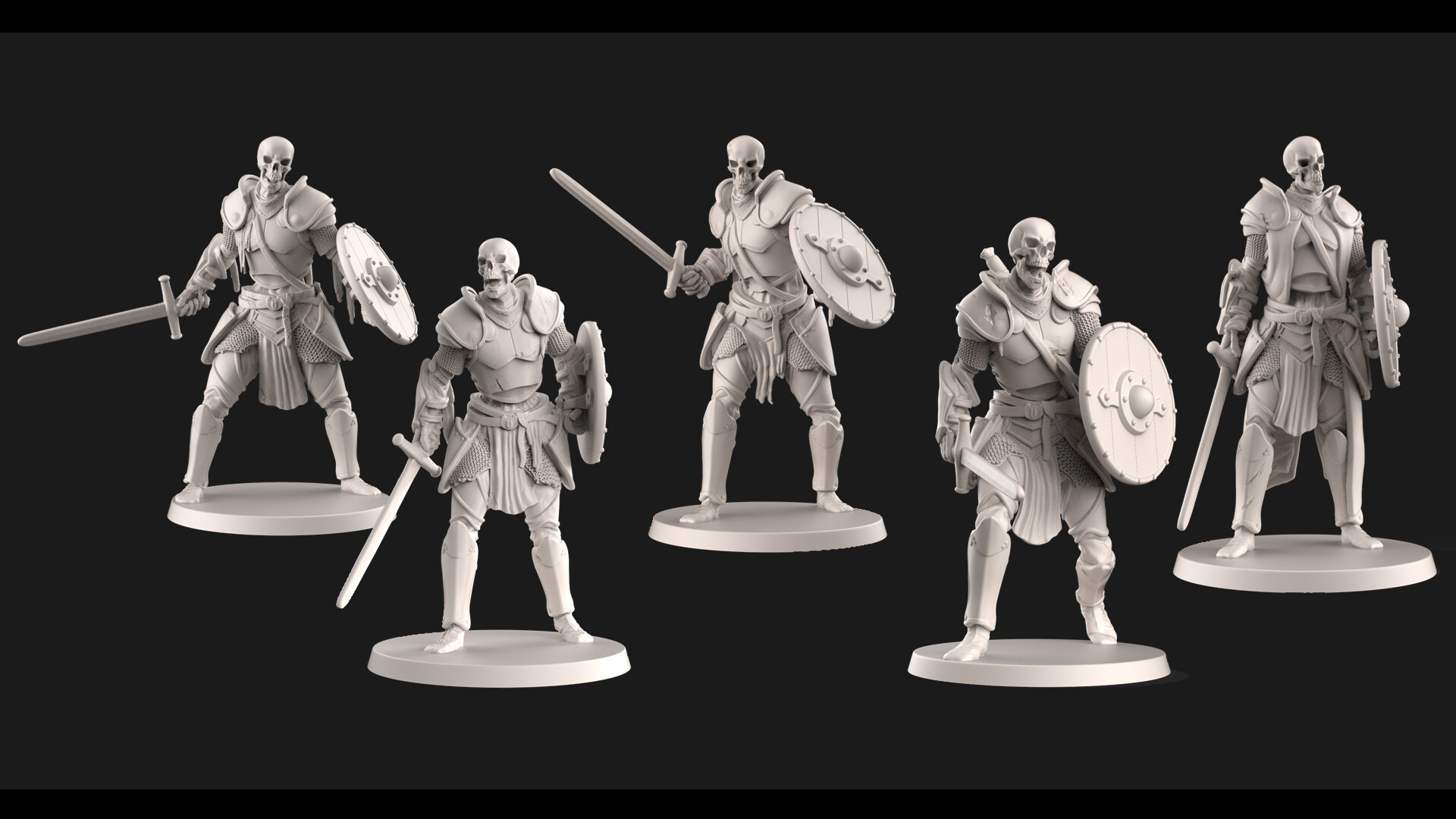 Alec Walker - Undead Pack 3D Printing