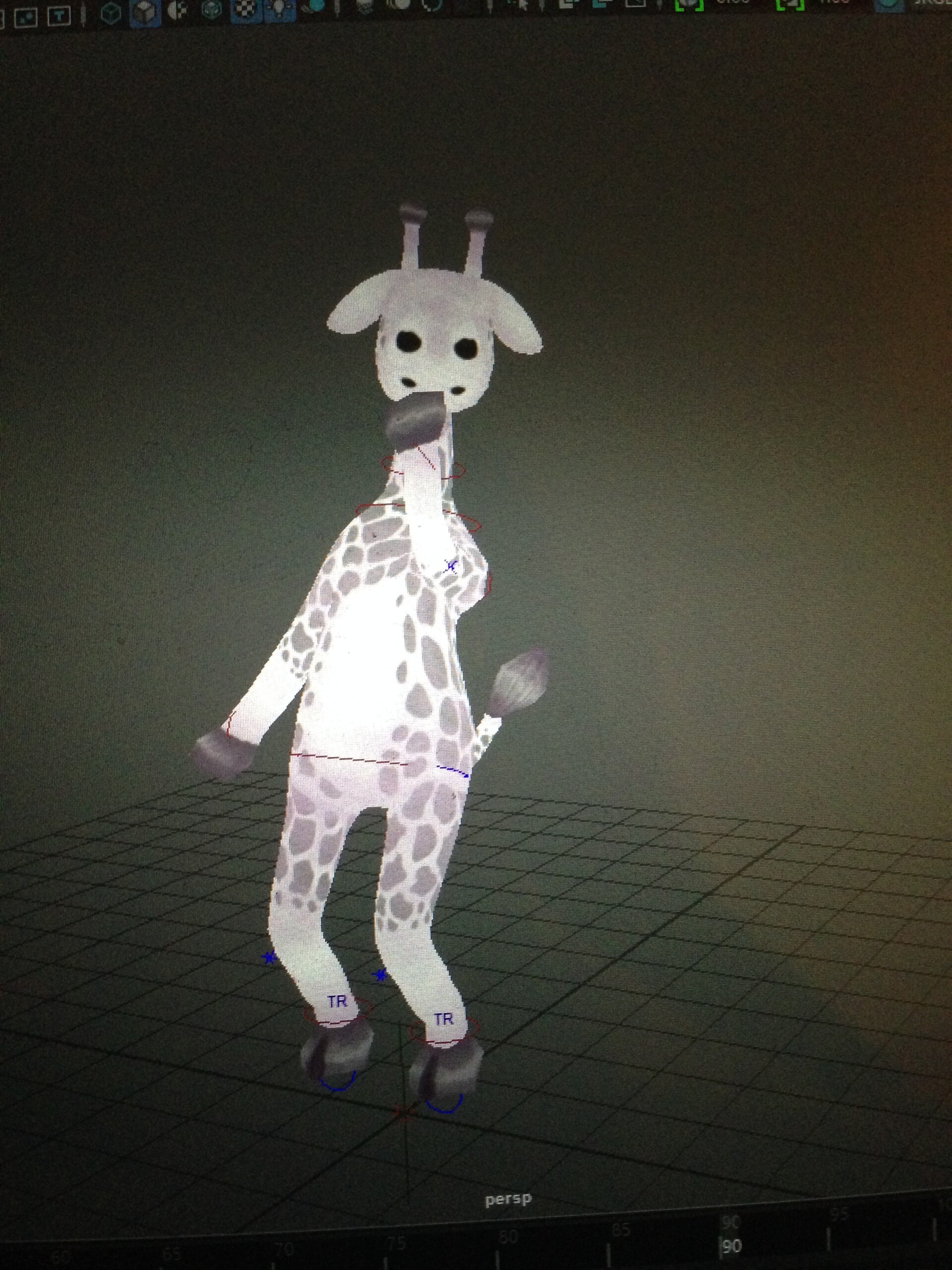 Neda Agah - Giraffe Model