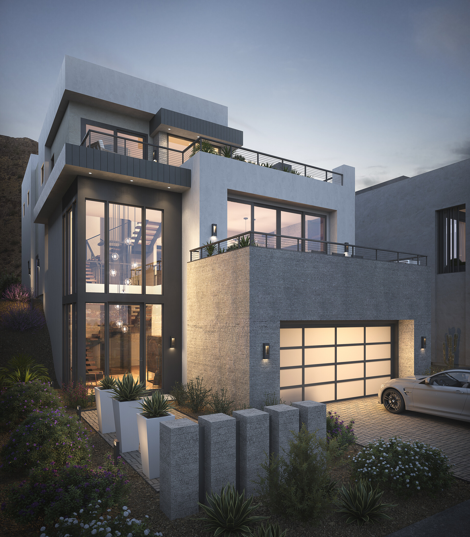 ArtStation - Modern House - USA