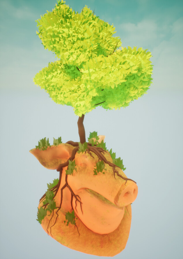 ArtStation - procedural Tree root | Houdini