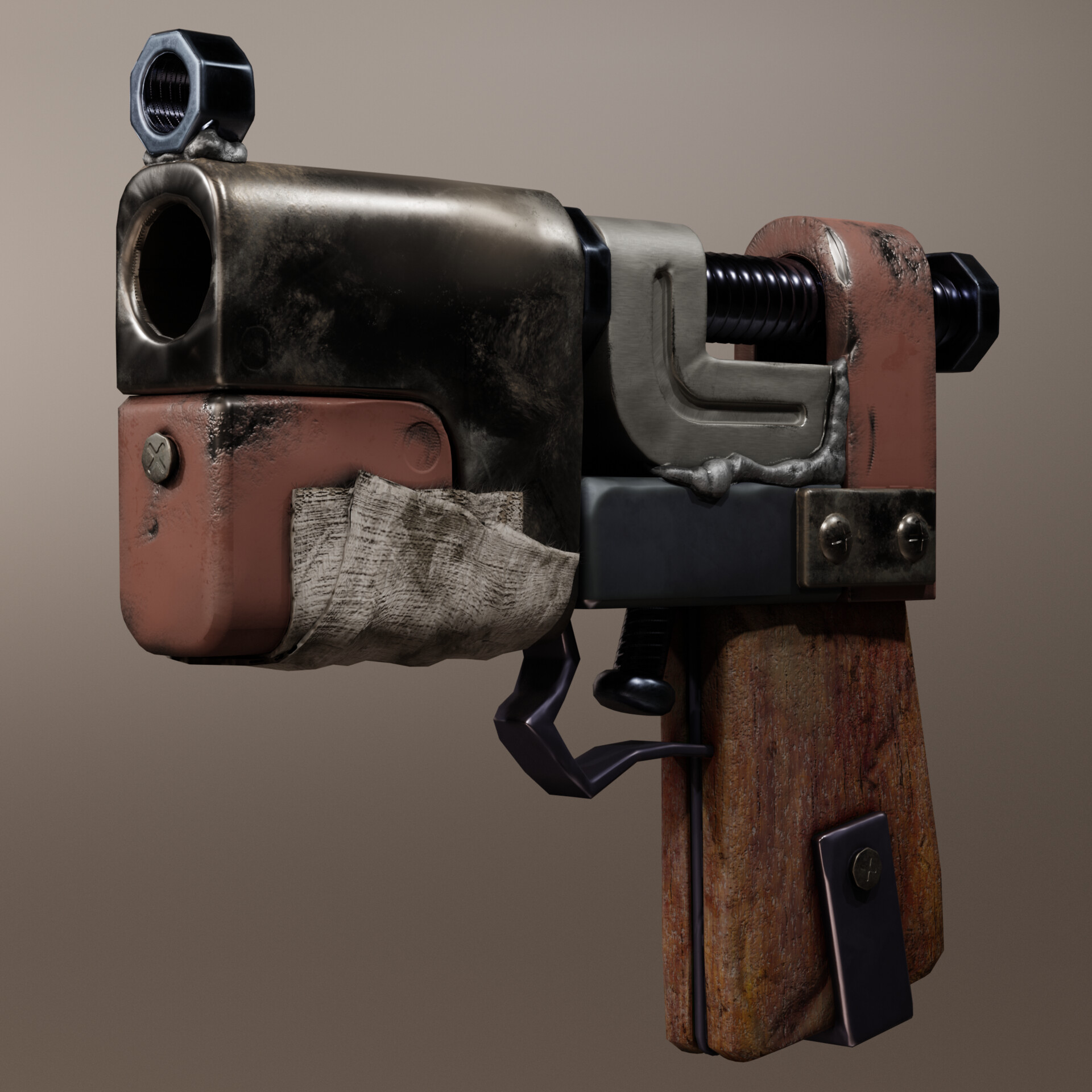 ArtStation - Junk Gun