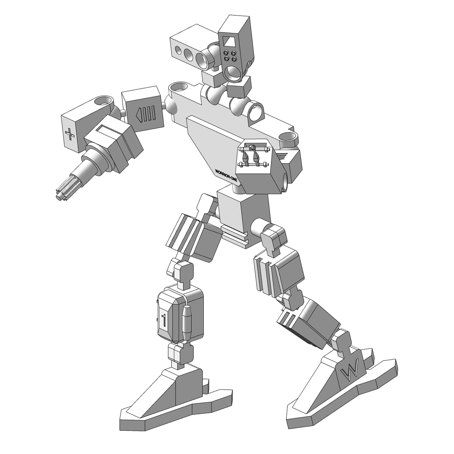 ArtStation - Simplistic Robot