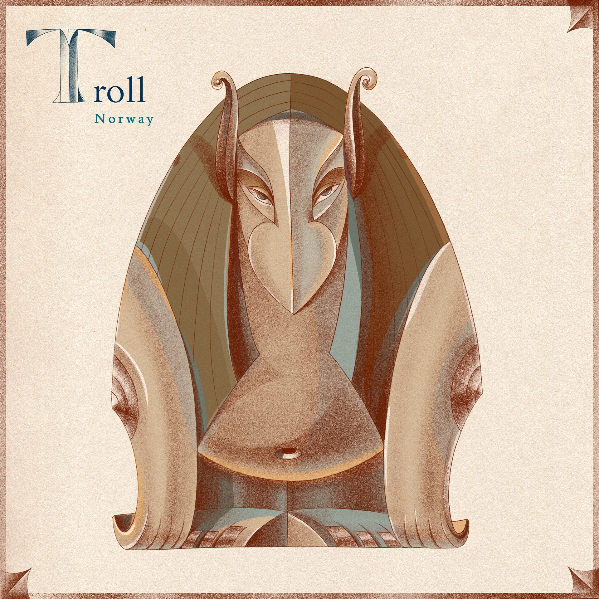 ArtStation - WORLD OF CRYPTIDS. Troll