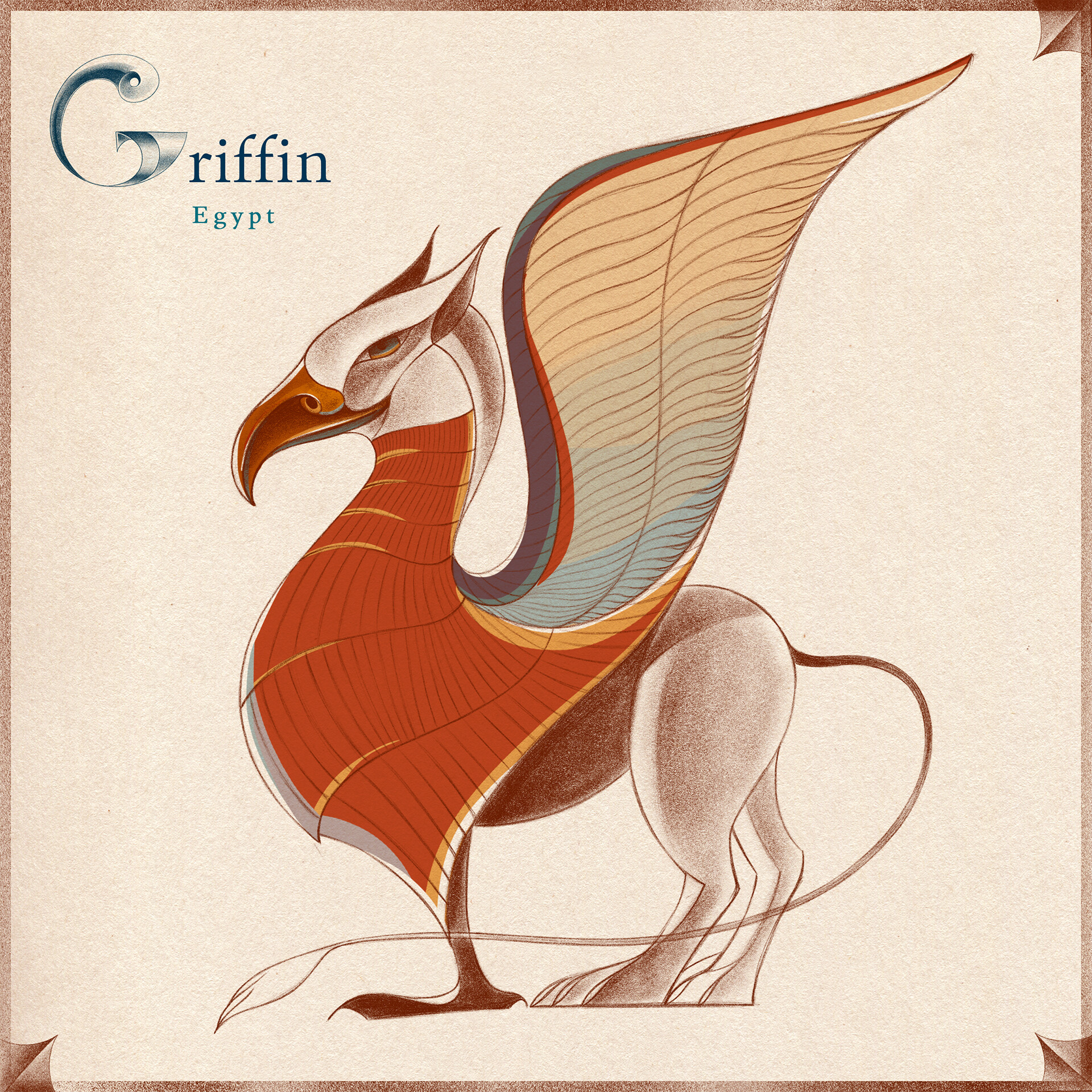 ArtStation - WORLD OF CRYPTIDS. Griffin