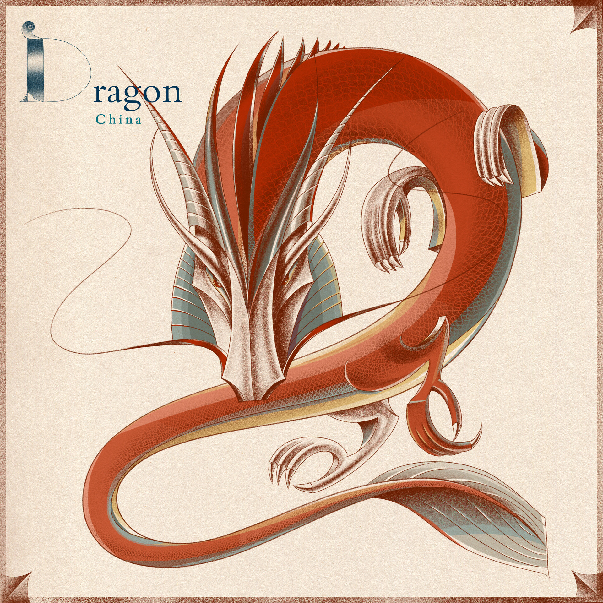 ArtStation - WORLD OF CRYPTIDS. Dragon