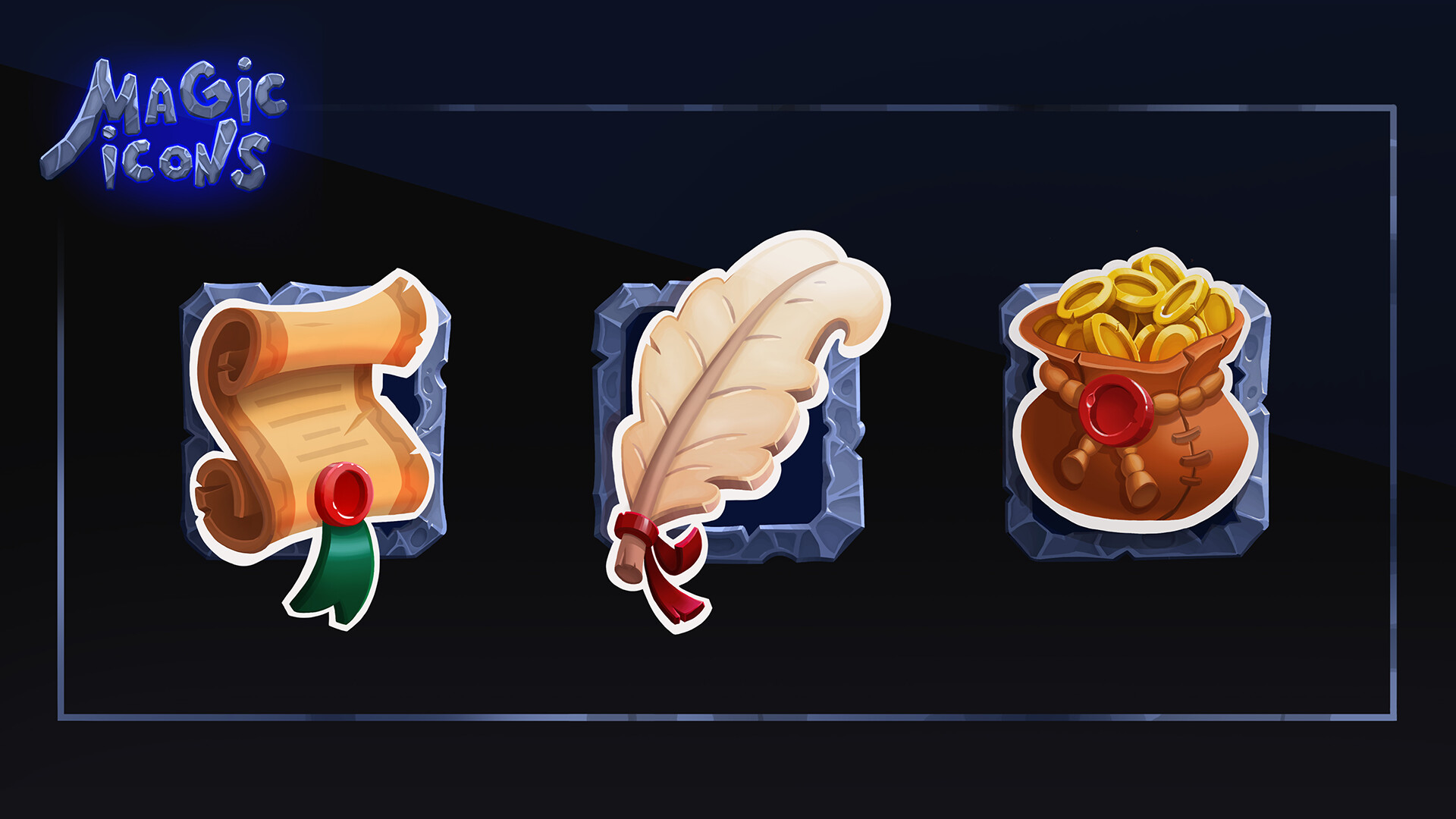 ArtStation - Magic icons