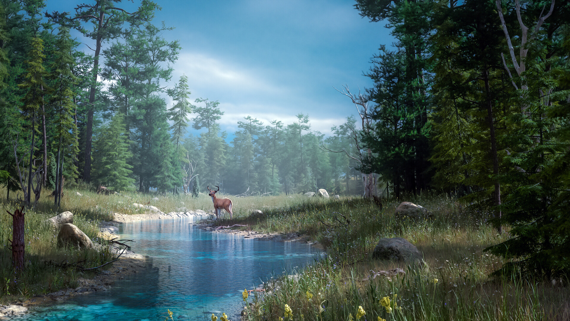 ArtStation - River Environment