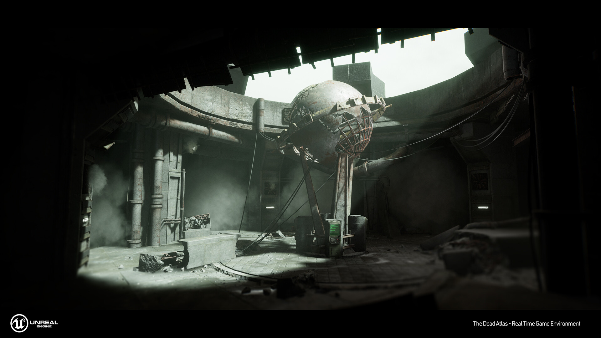 ArtStation - The Dead Atlas - Real Time Game Environment