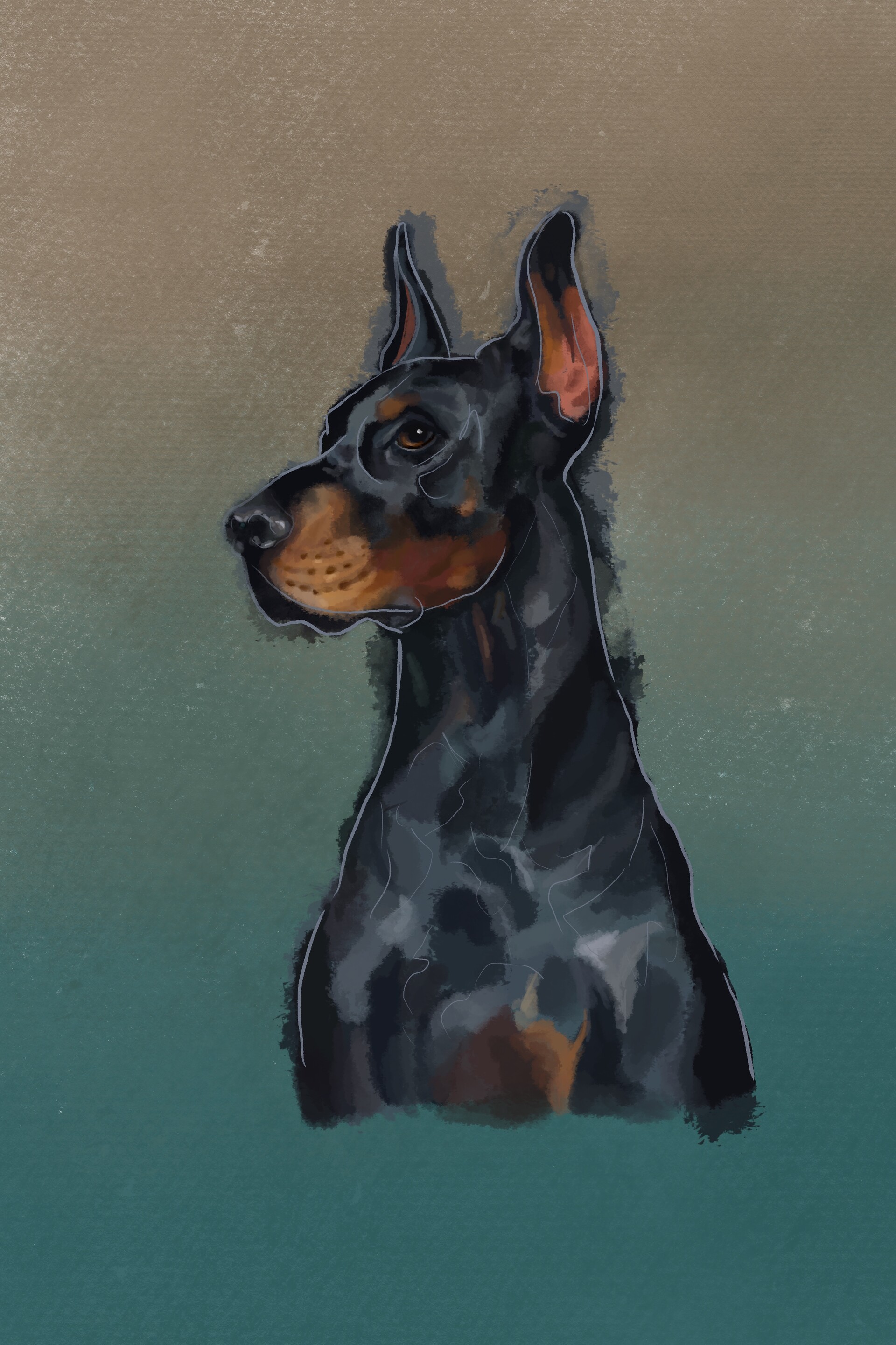 ArtStation - Doberman