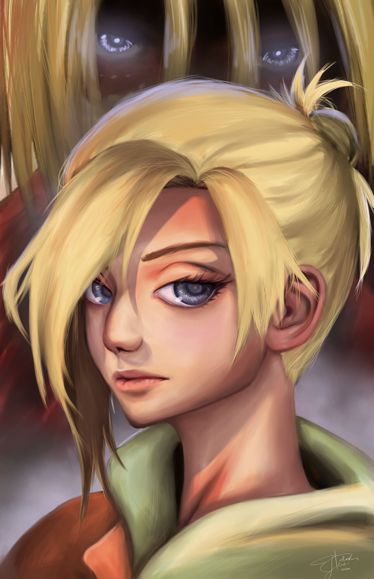 ArtStation - Annie Leonhart Female titan