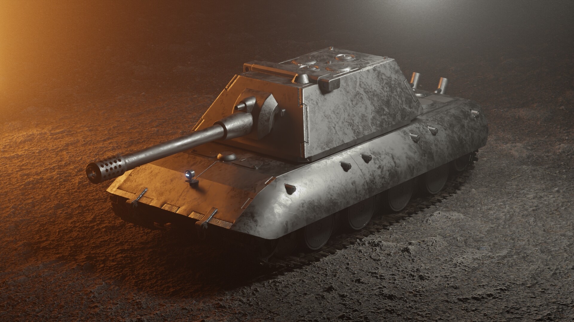 ArtStation - E 100 Superheavy Tank