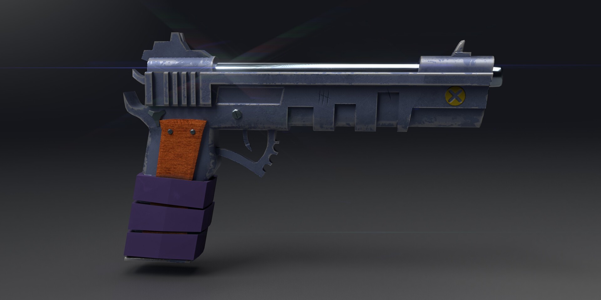 Jaume González Verge - Custom cartoonish Colt 1911