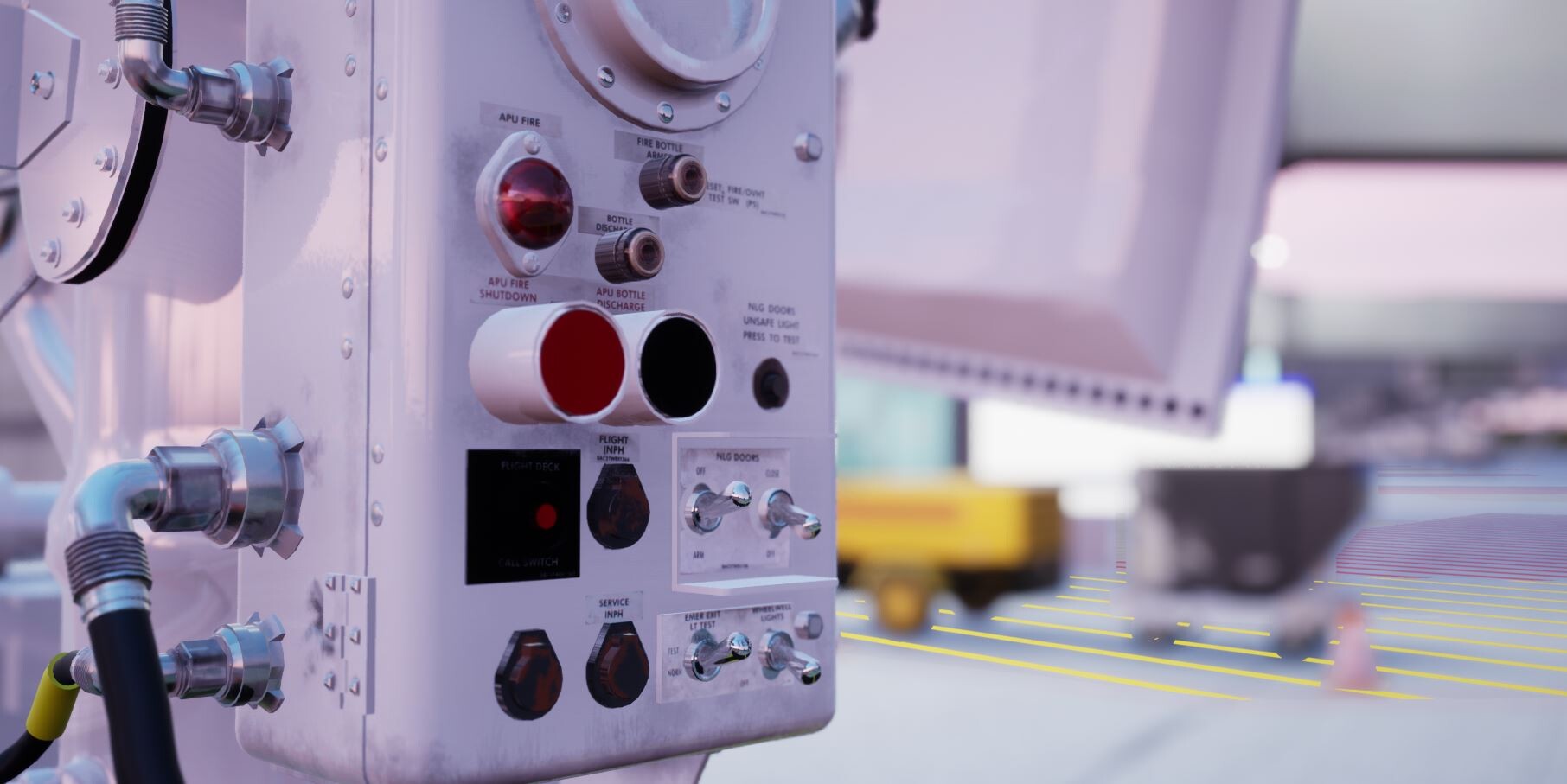 Rubens Maciel - Boeing 777 - Nose Landing Gear