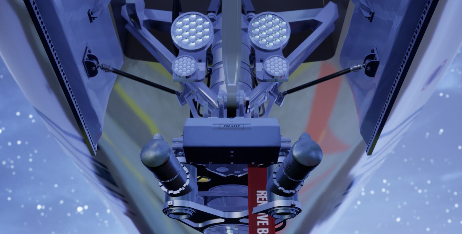 Rubens Maciel - Boeing 777 - Nose Landing Gear