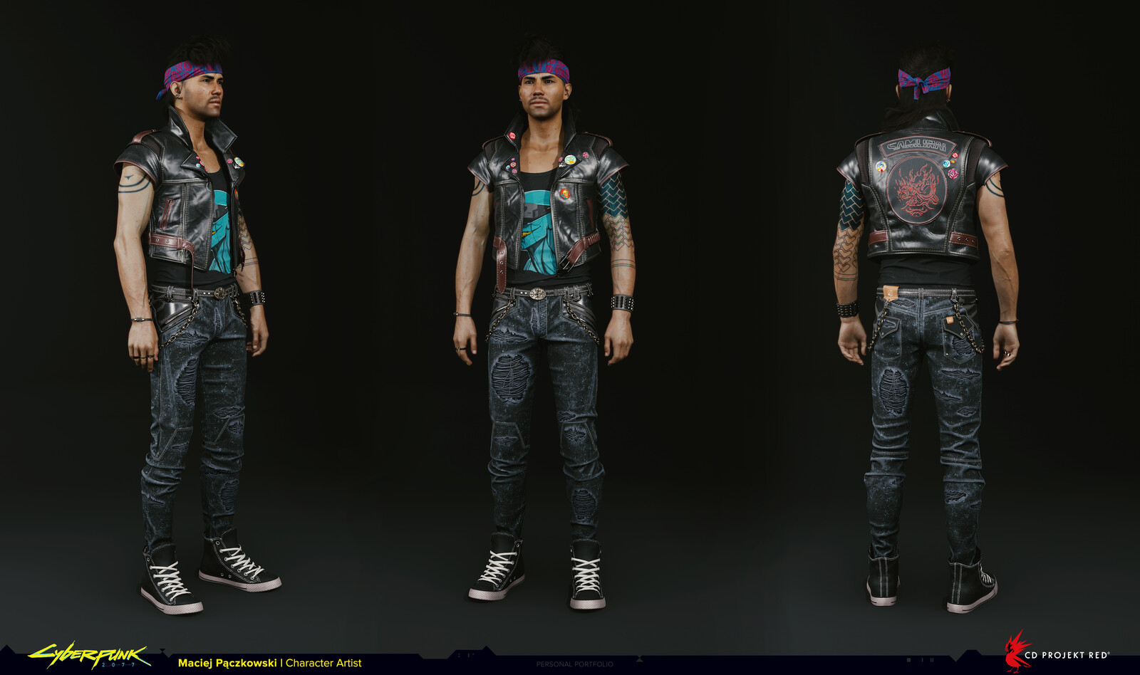 Maciej Paczkowski - Cyberpunk 2077 - Kerry Eurodyne 2020