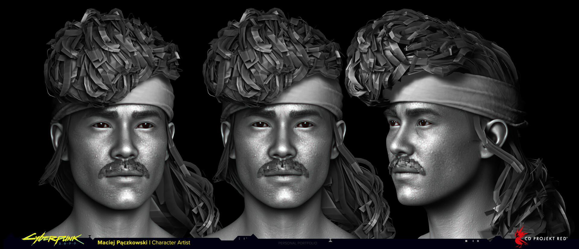 Maciej Paczkowski - Cyberpunk 2077 - Kerry Eurodyne 2020