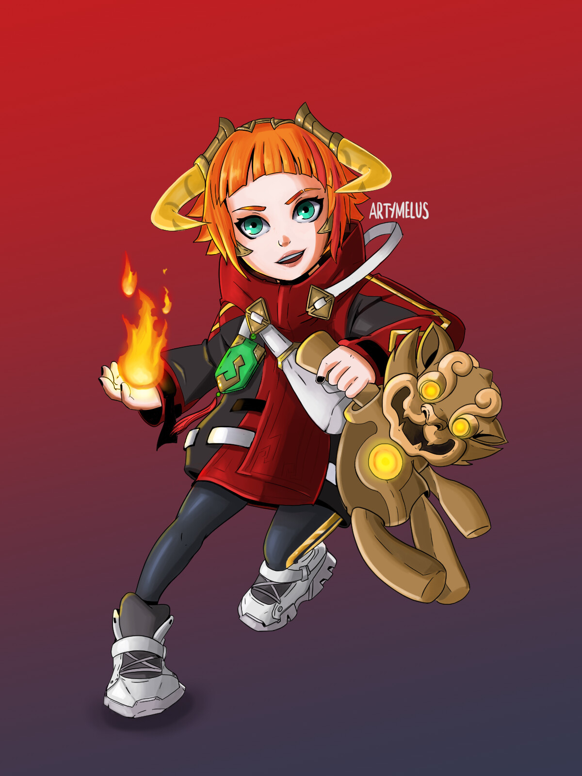 ArtStation - Lunar Beast Annie