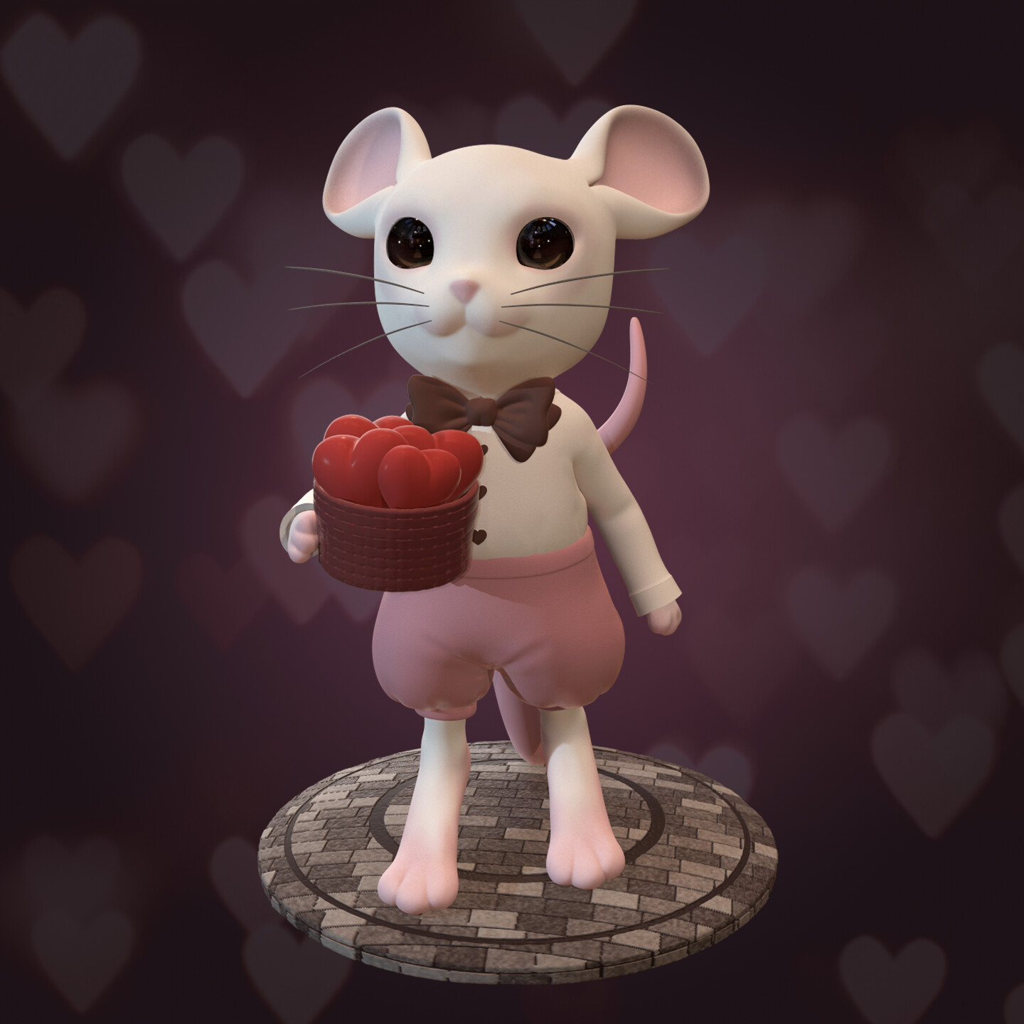 ArtStation - Valentines Rat