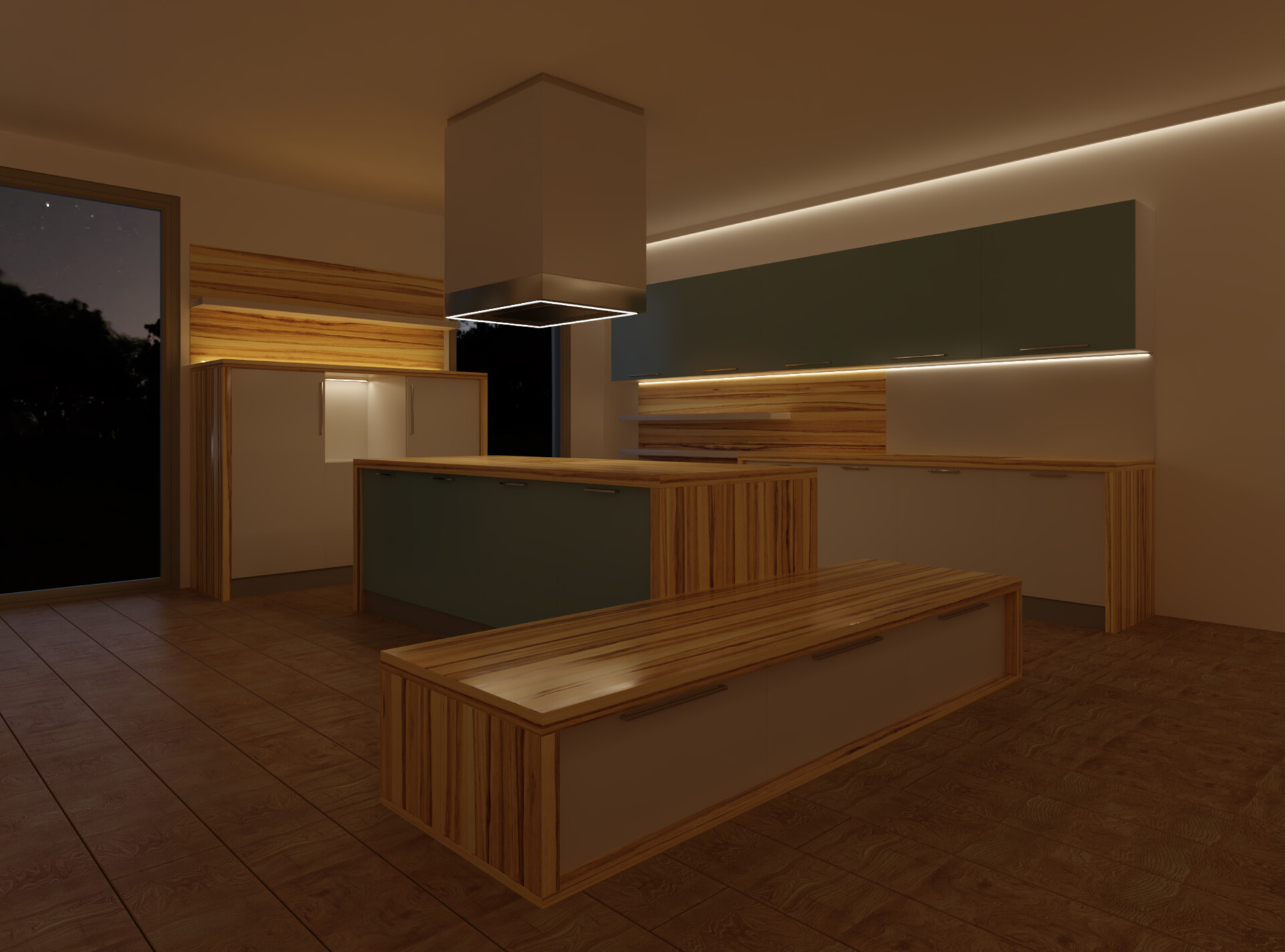 ArtStation - Kitchen 2 - Low Light