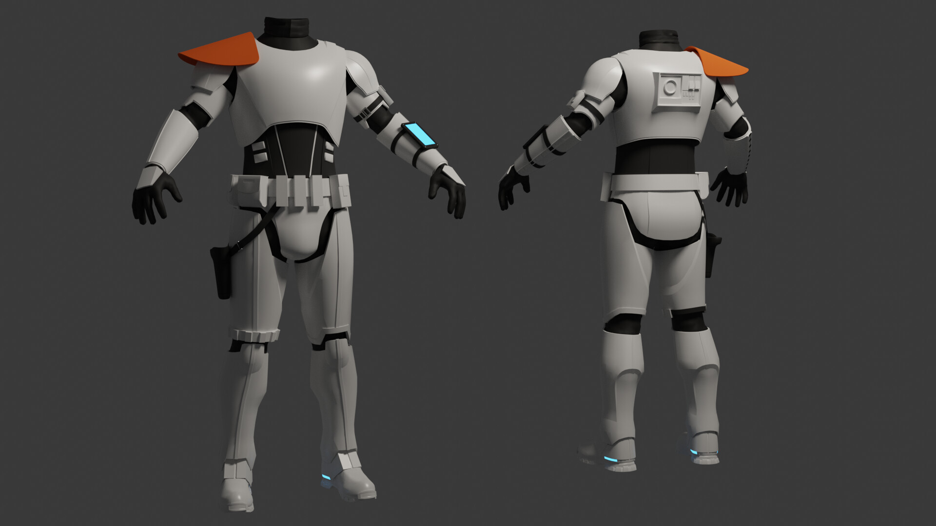 ArtStation - Task Force 99 Sarge Body