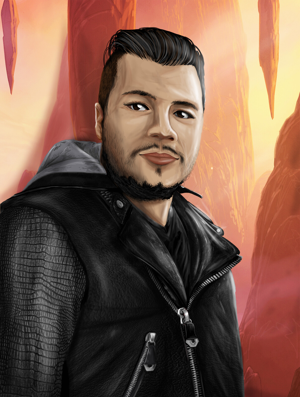 Andrés Muñoz - Self Portrait of me :D