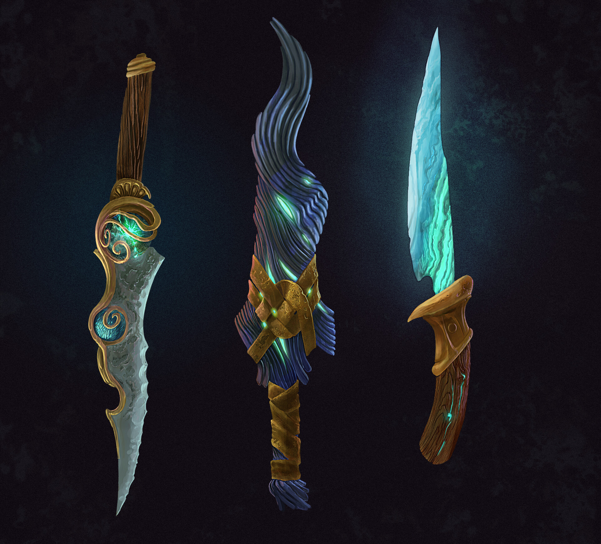 ArtStation - Ritual Daggers