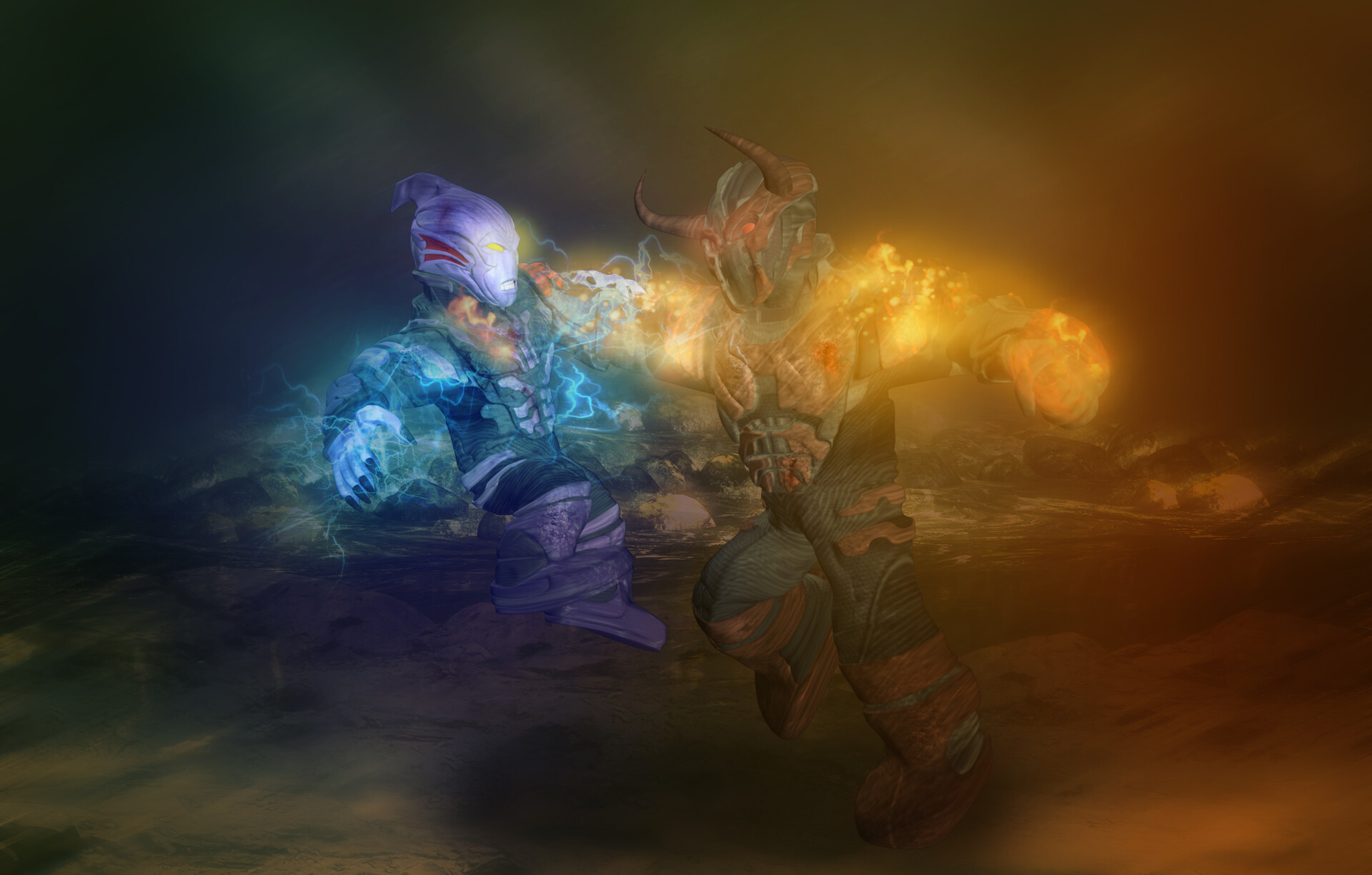 ArtStation - Rage of Elements