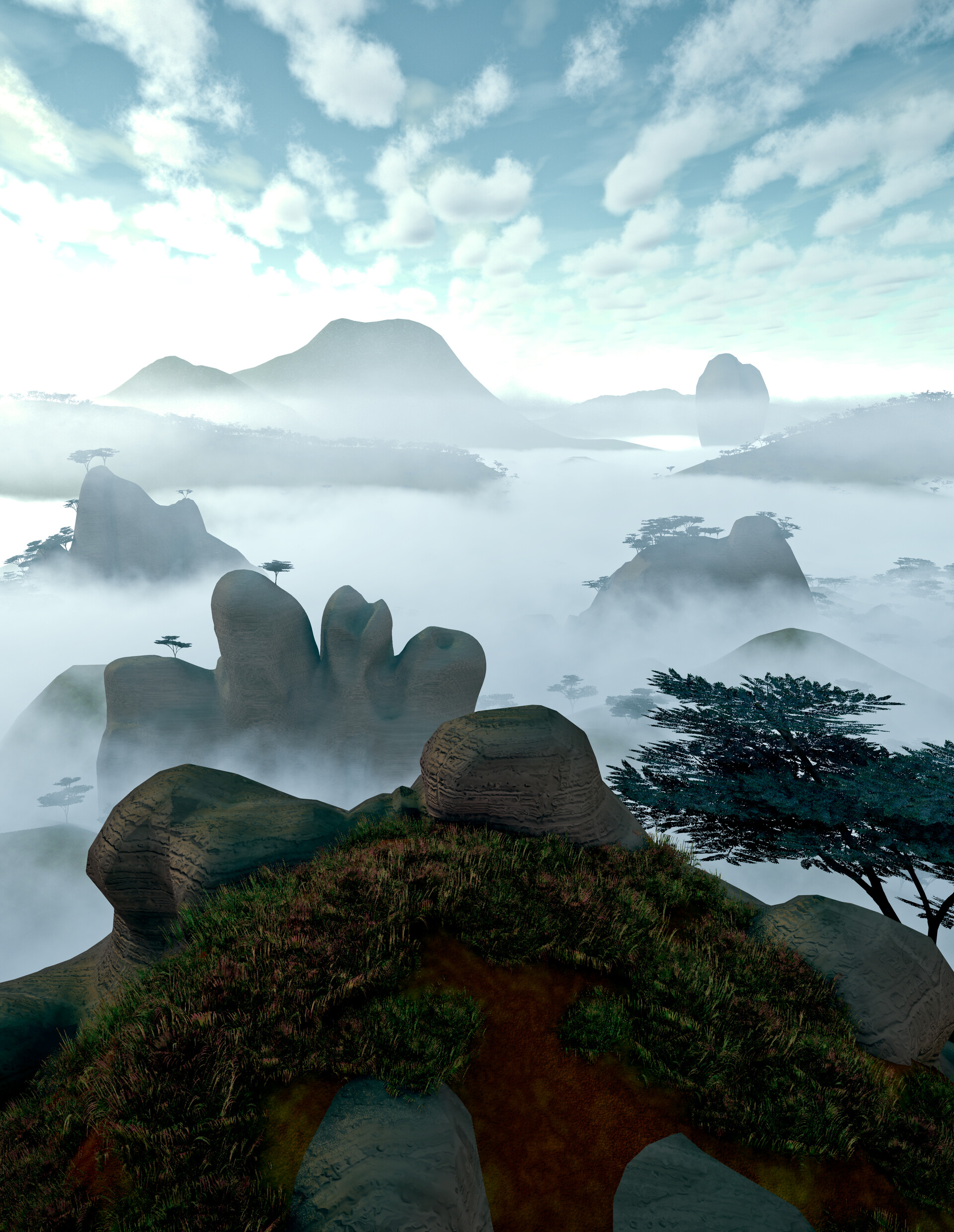 ArtStation - Sea of Mist