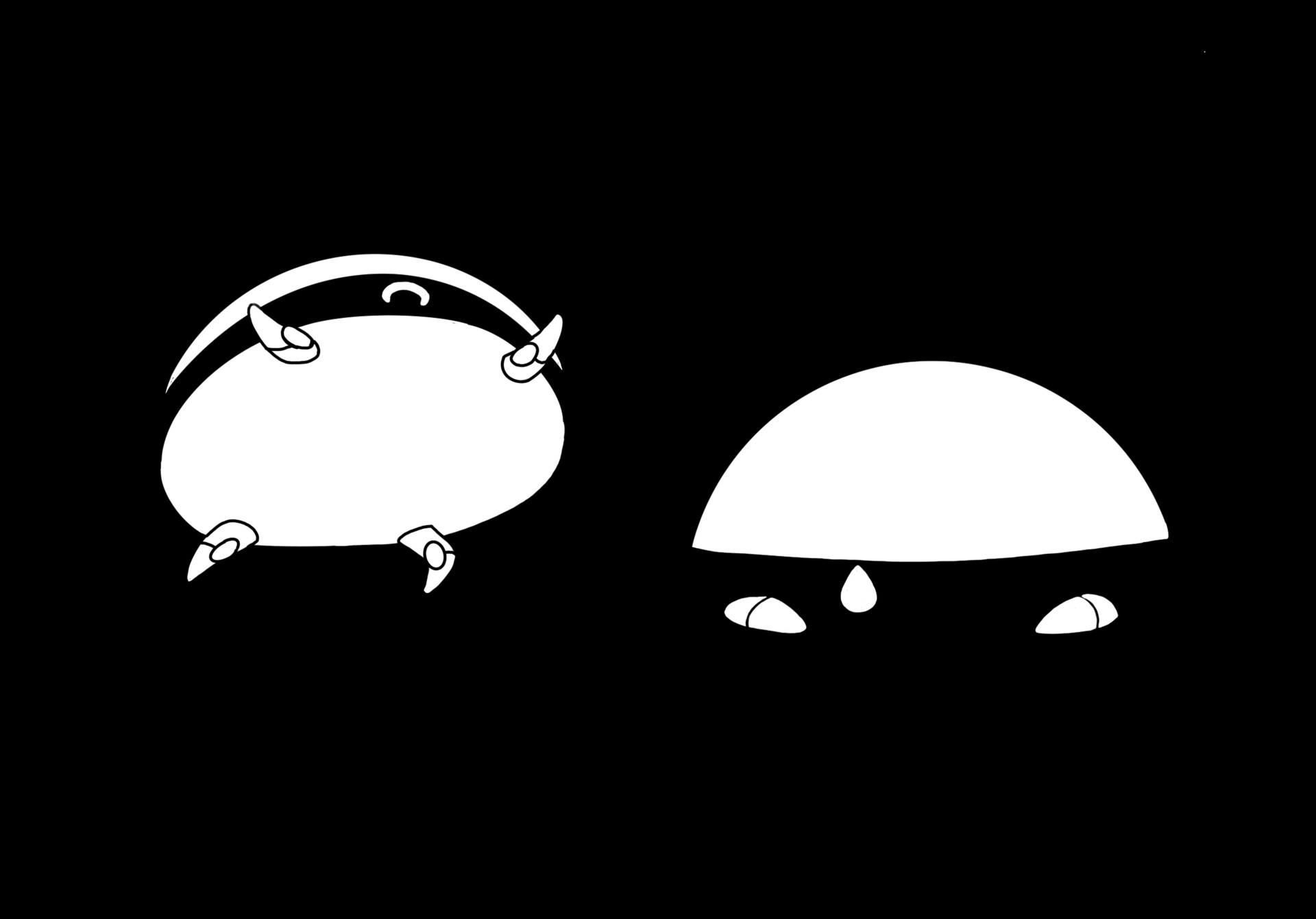 ArtStation - One-One, Sad One and Glad One