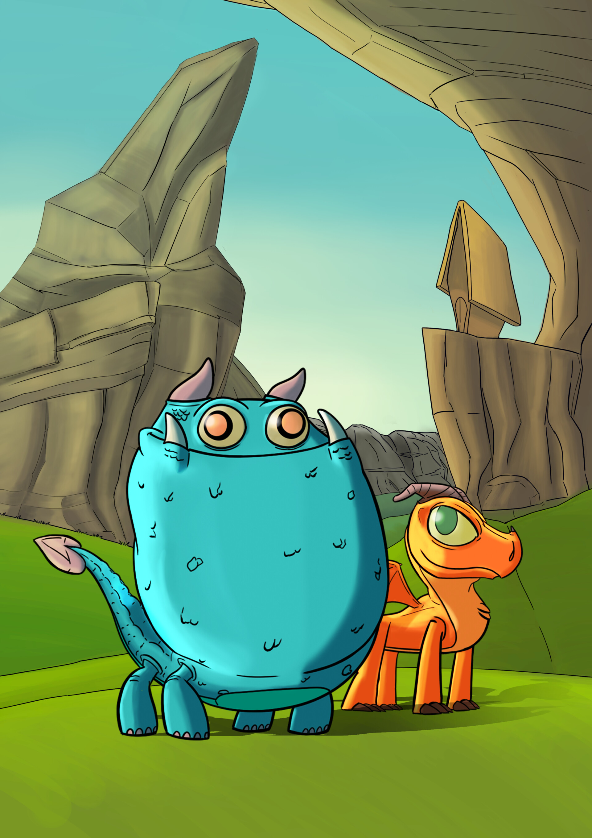 ArtStation - Dragonland Artwork