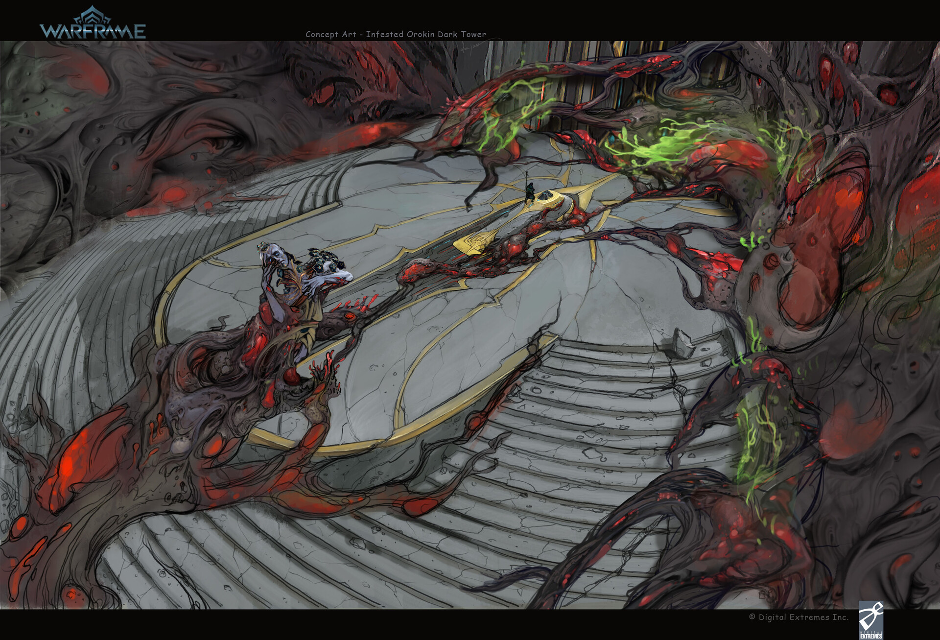 Dejan Ostojic - Warframe - Infested Orokin Tower