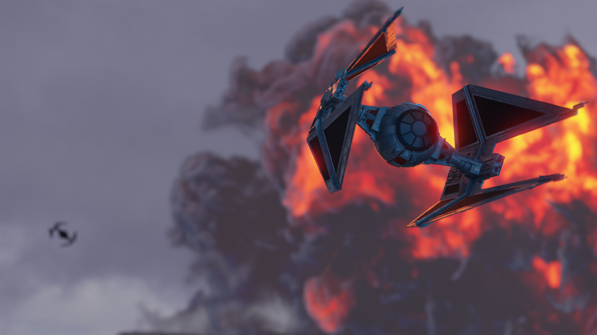 ArtStation - TIE Interceptor (Imperial)