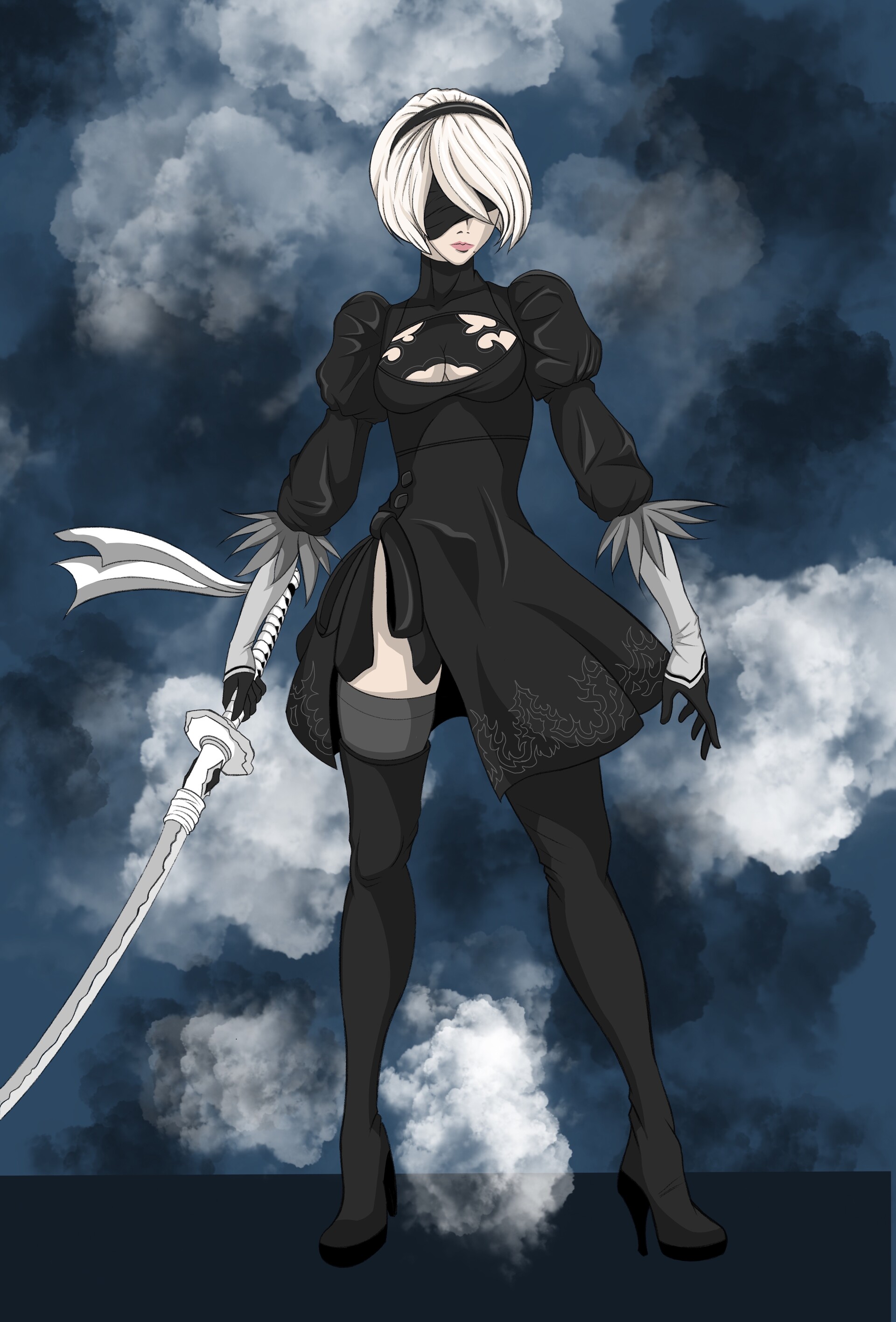 ArtStation - Nier Automata fan art