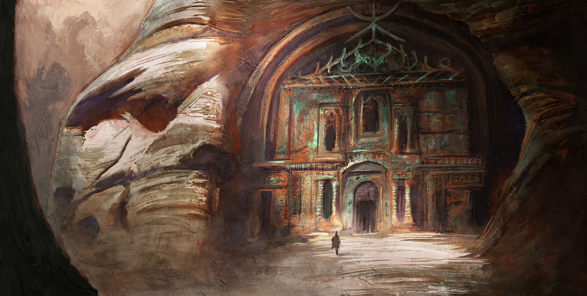 ArtStation - Desert Dungeon