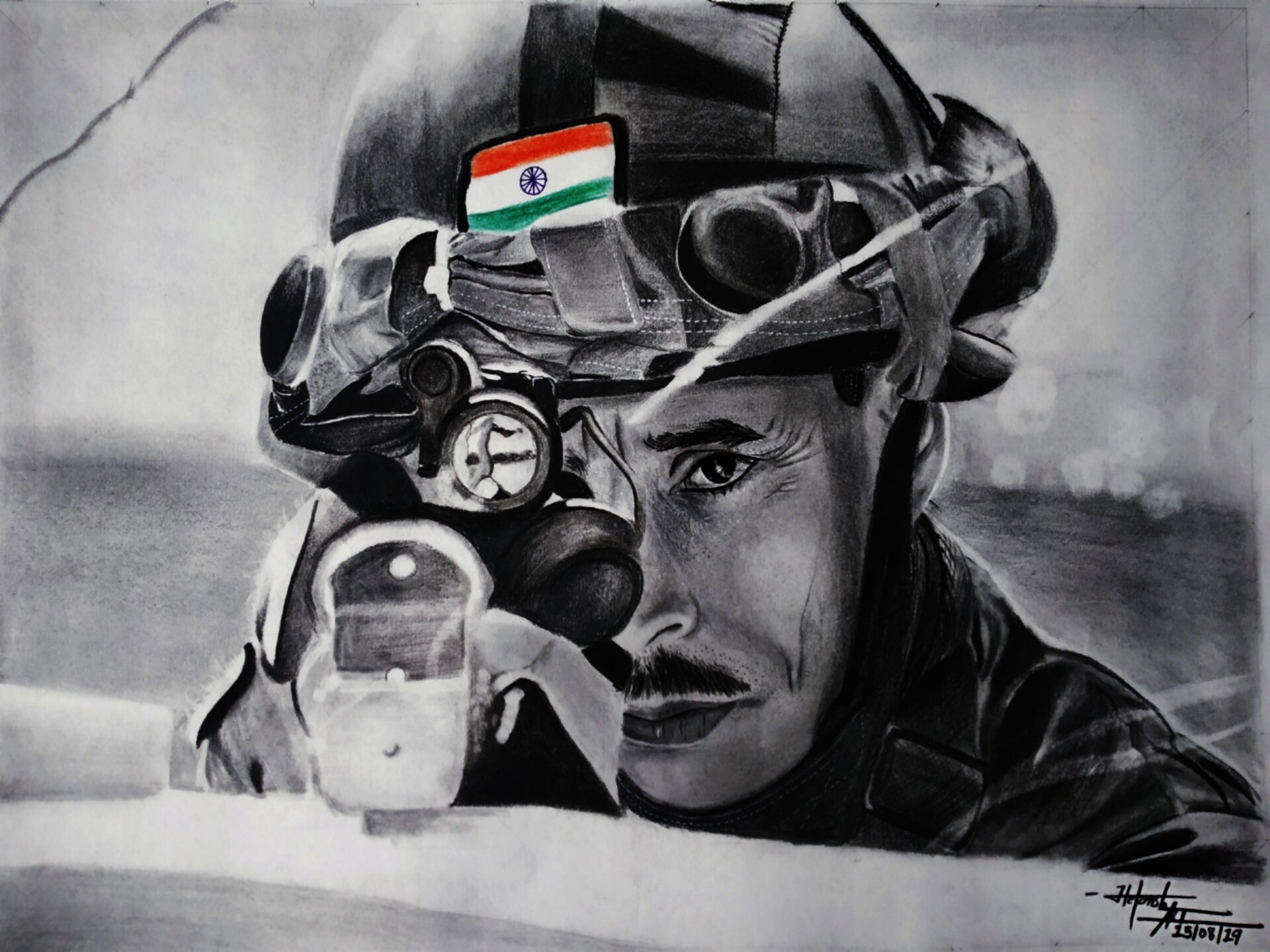 ArtStation - INDIAN SOLDIER