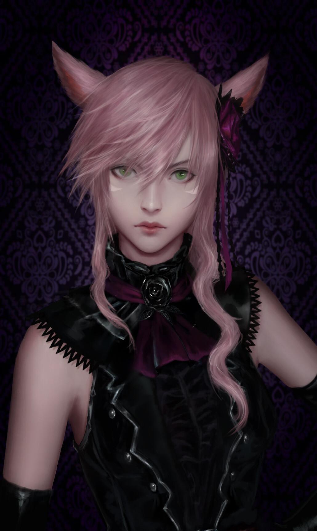 ArtStation - A commission for a FF14 player ...