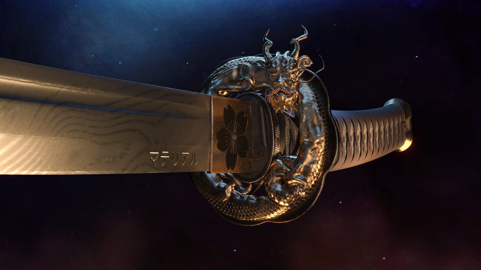 ArtStation - Katana modeling