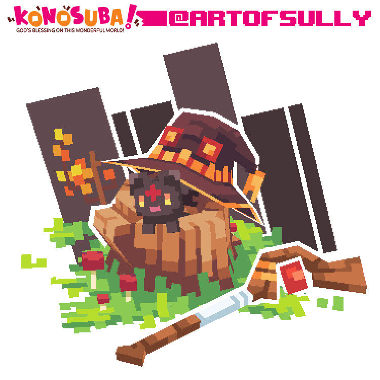 ArtStation - KonoSuba Fan Art - Chomusuke