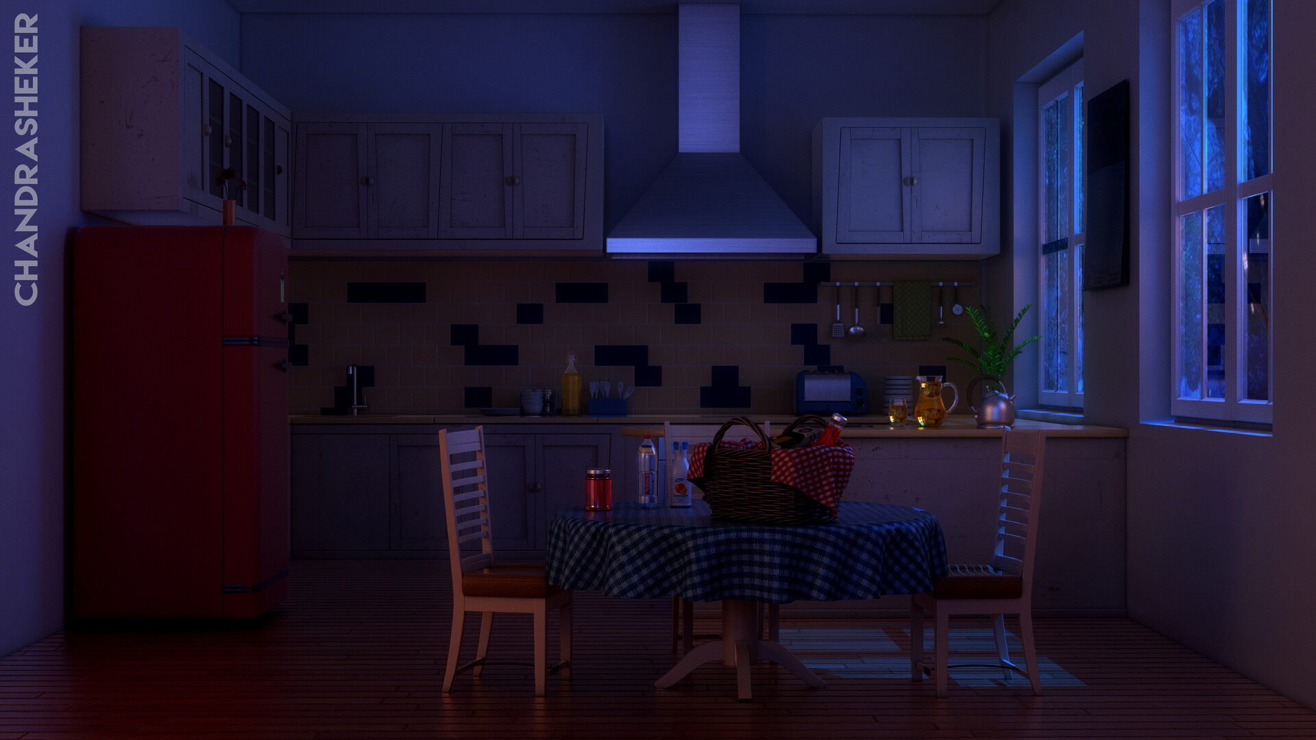 Chandra sheker - Kitchen Set Day & Night