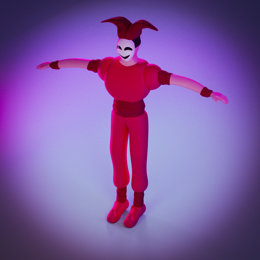 ArtStation - Jester Face