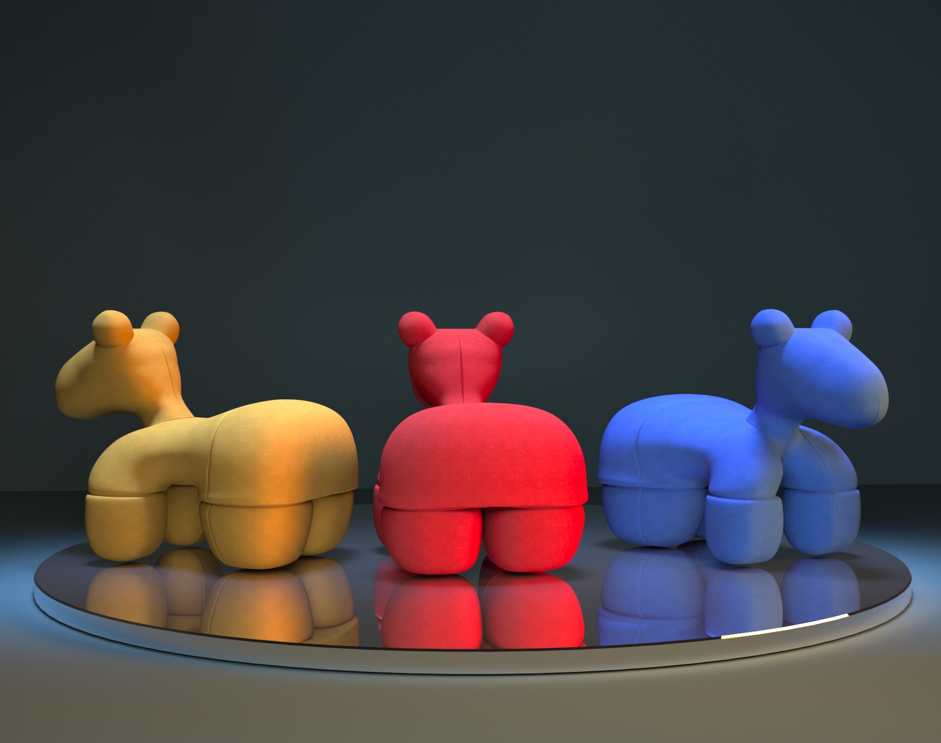 ArtStation - pony chair