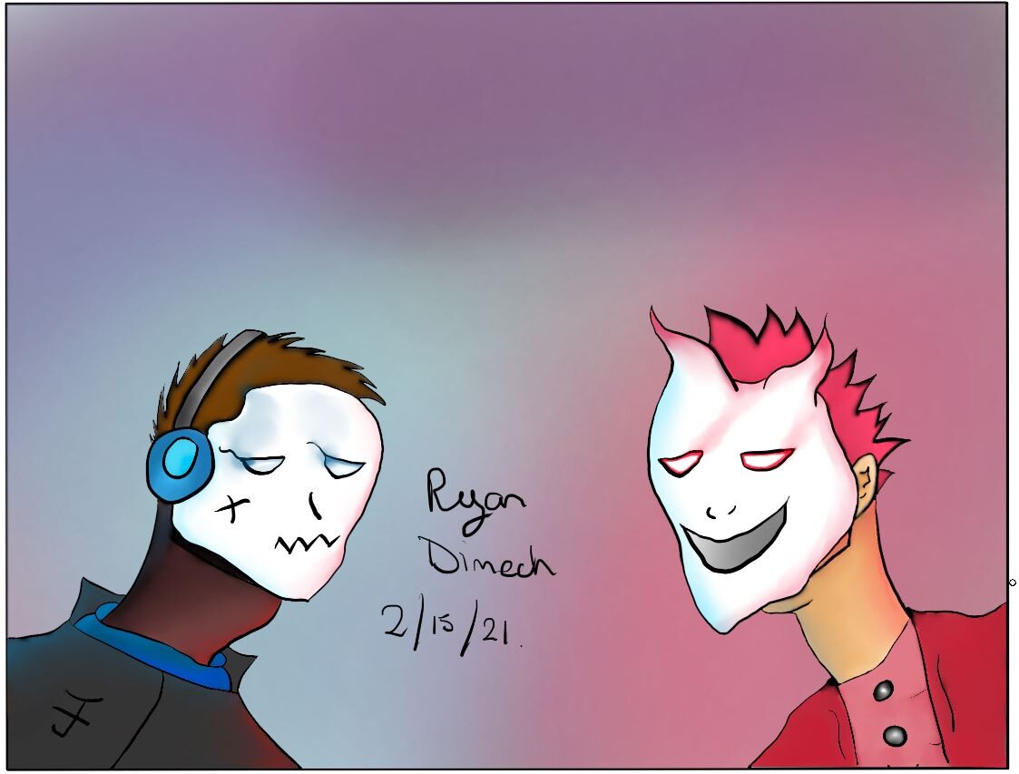 ArtStation - Twin Masks