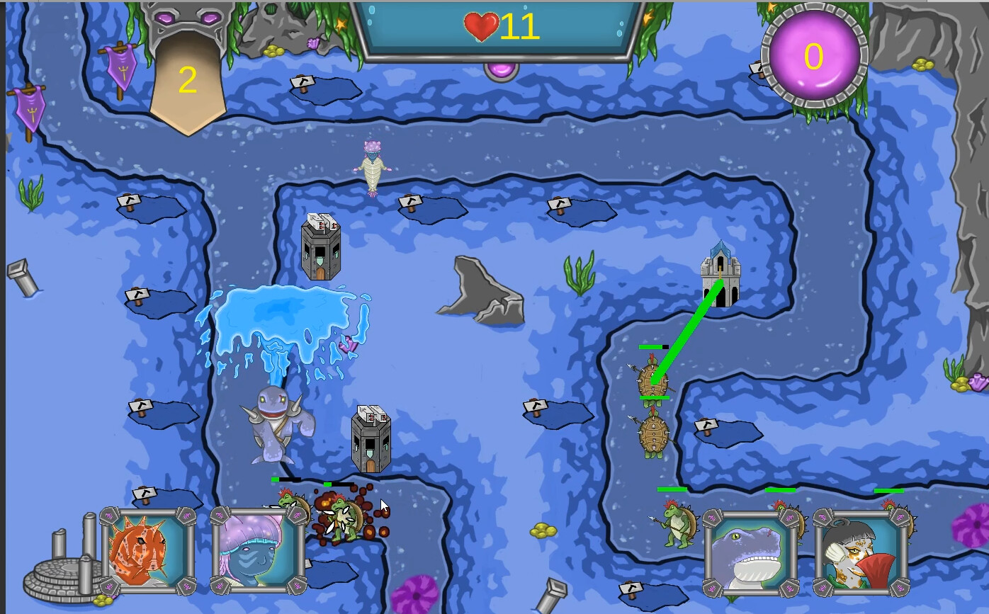 ArtStation - Tower Strategy Game artworks