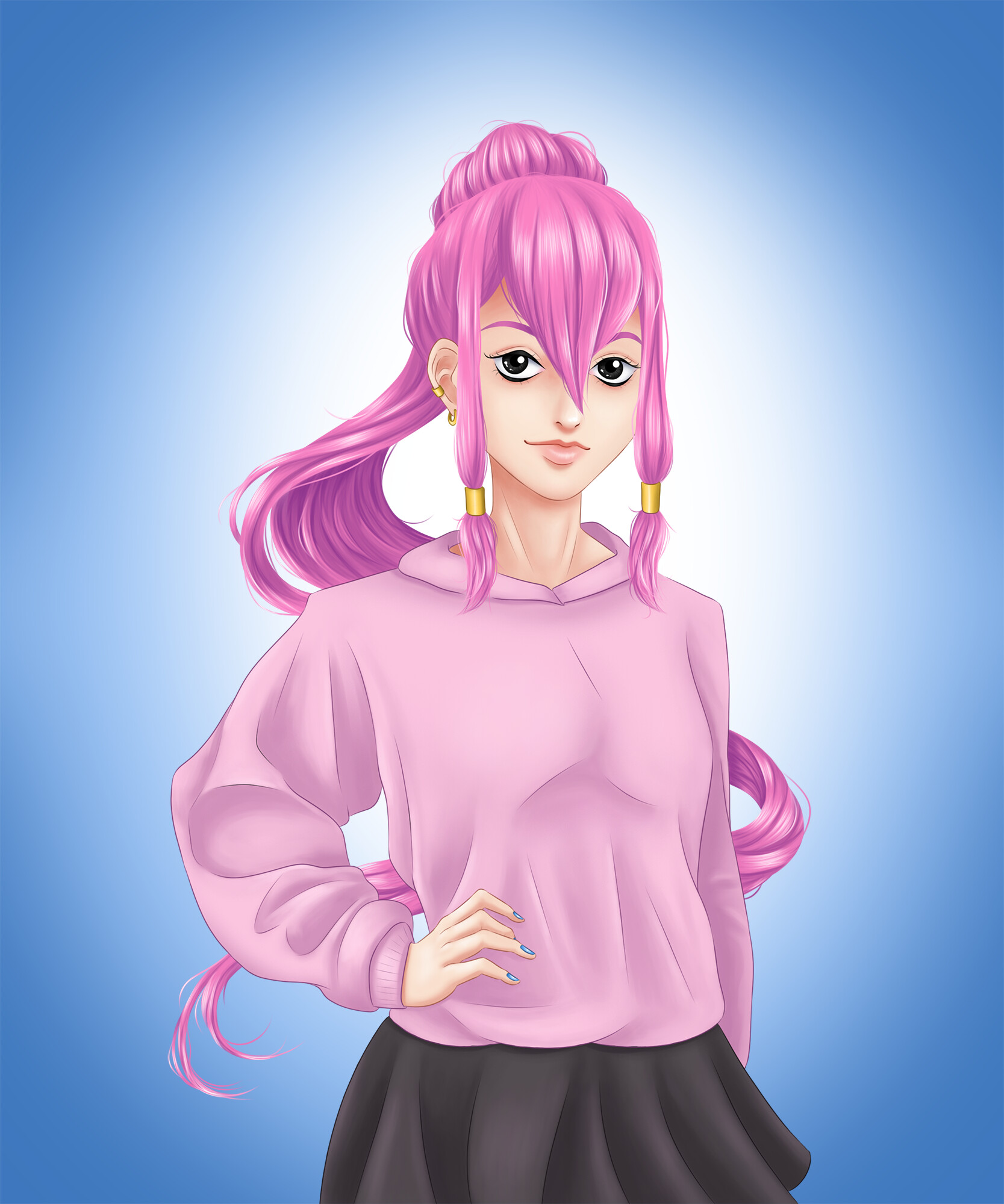 ArtStation - OC - Mitsune