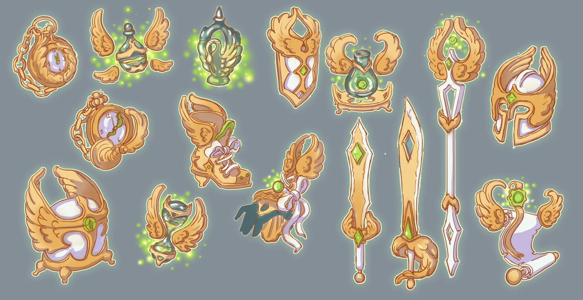 ArtStation - Angel props