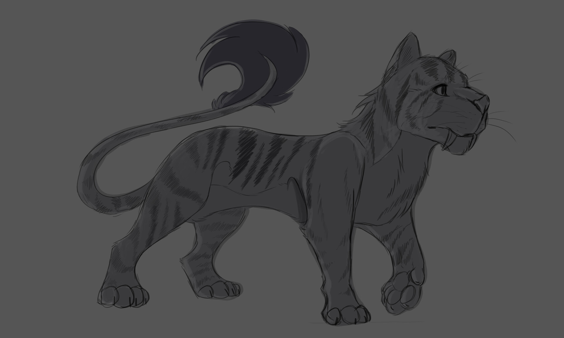 ArtStation - Tiger concepts