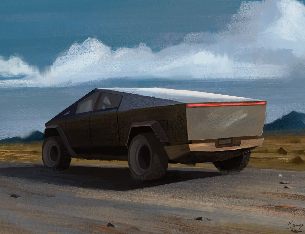 ArtStation - Cybertruck