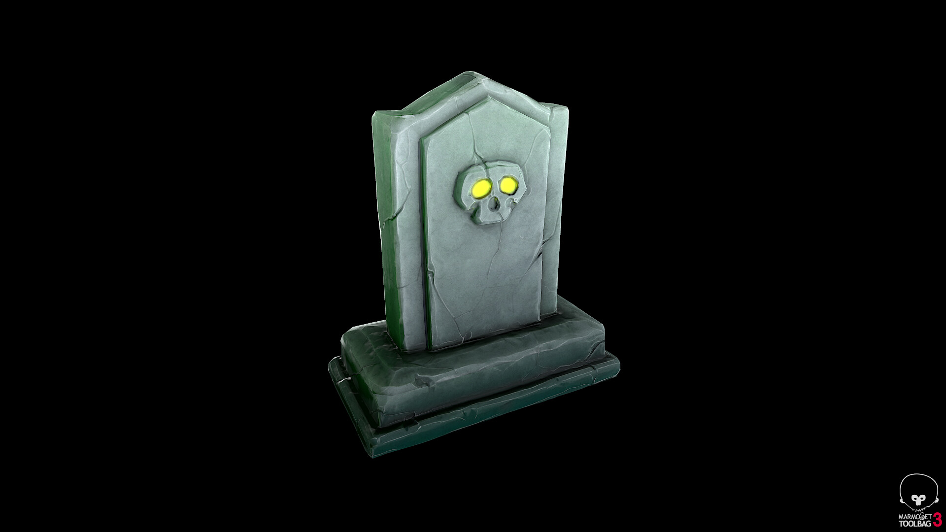 ArtStation - Stylized Gravestone